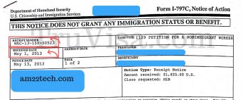 USCIS Receipt Number Format Explained - USA