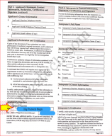 Sample i539 Form Extension, Documents (B1/B2, H4 COS, F1) - Fill with ...
